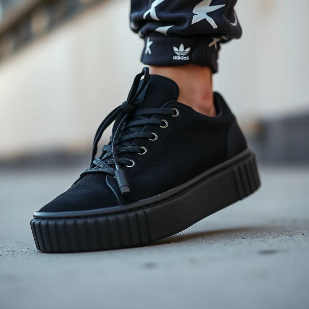Exploring All Black Platform Sneakers: Style & Function