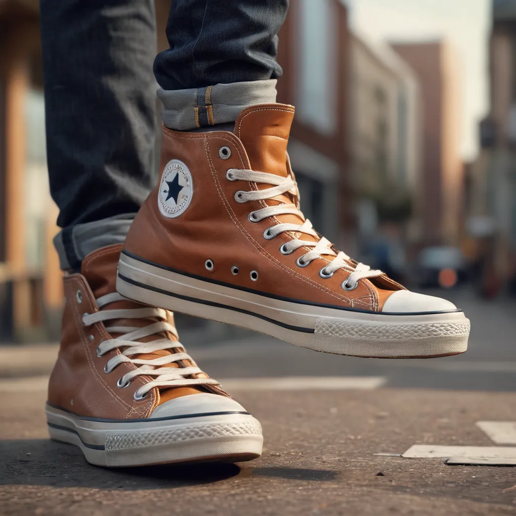 Exploring Leather Converse Shoes: Design and Culture
