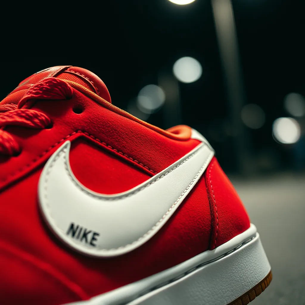 Exploring the Nike SB Heritage Vulc Red in Detail