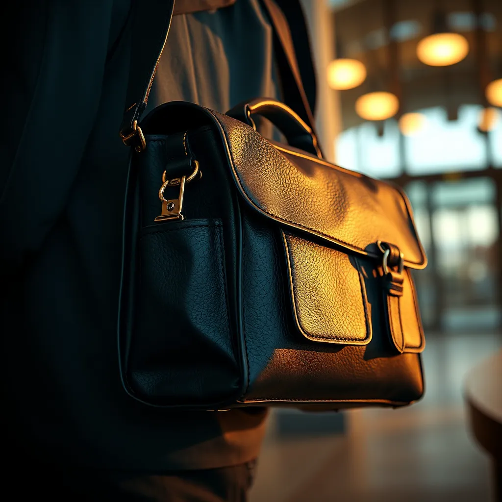 The Modern Shoulder Bag for Men: Stylish and Practical
