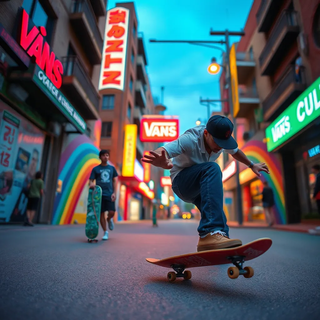 Exploring the Vans x Cult Collaboration in Skate Culture