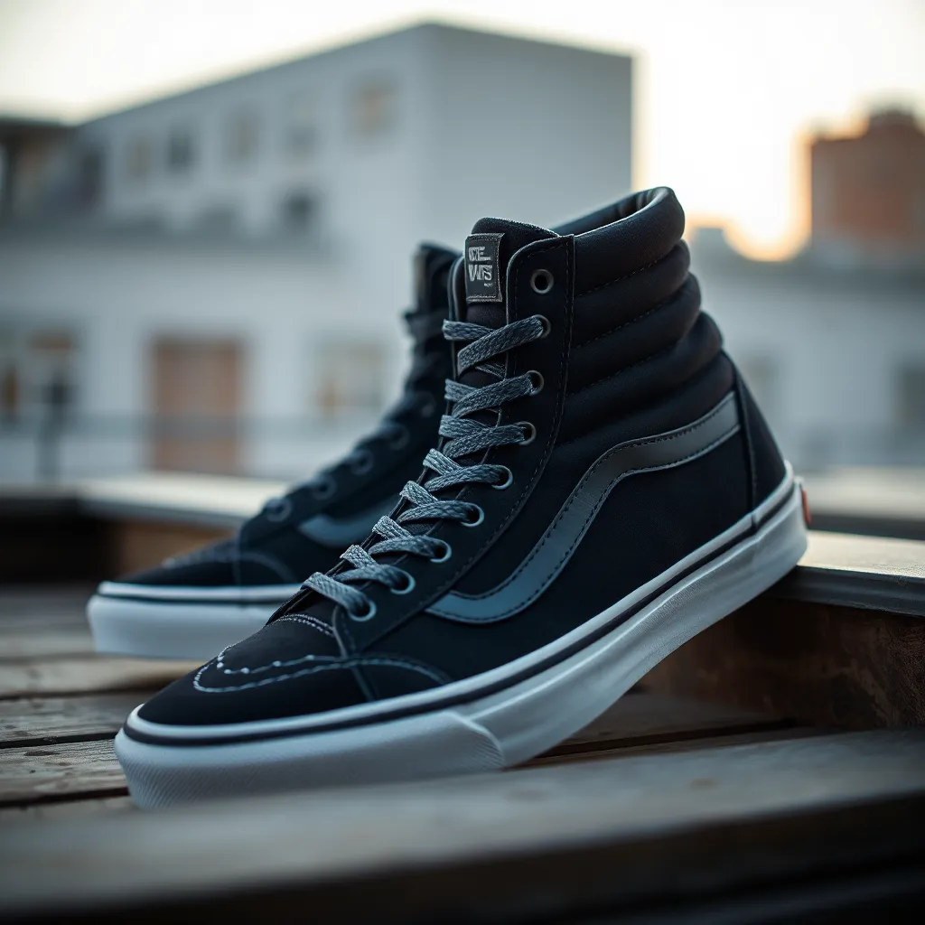 Exploring the Vans Sk8 Hi All Black: A Comprehensive Guide